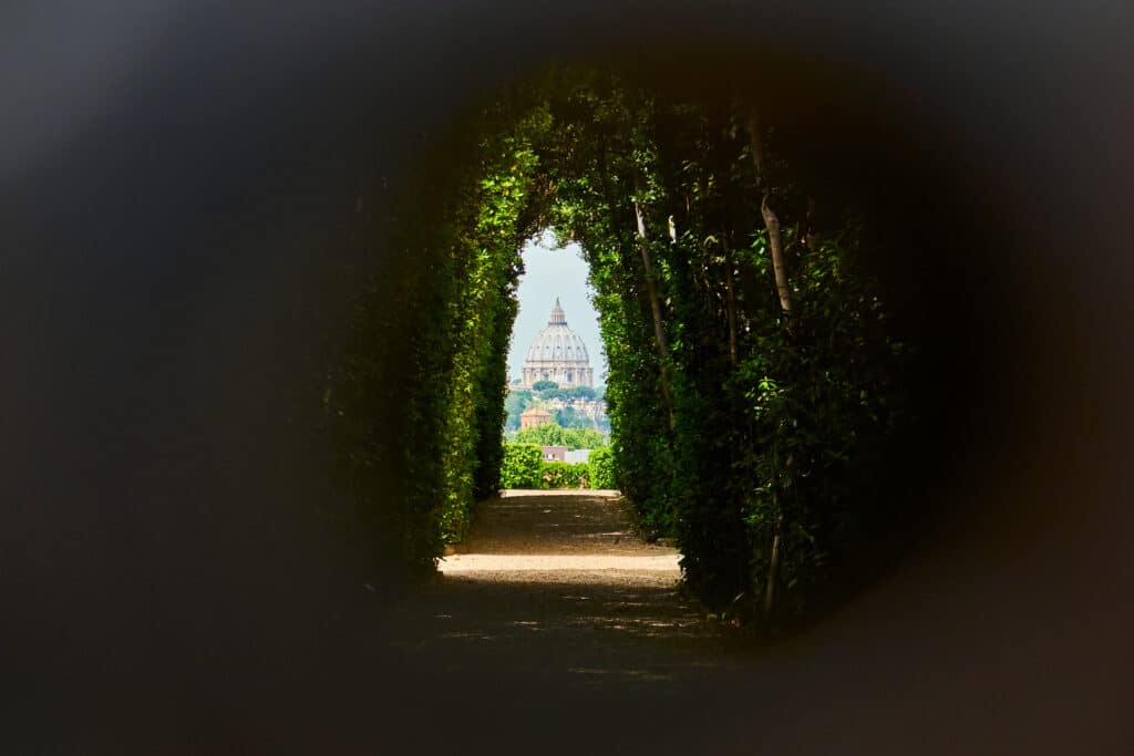 The Aventine Keyhole - Entrance Fee